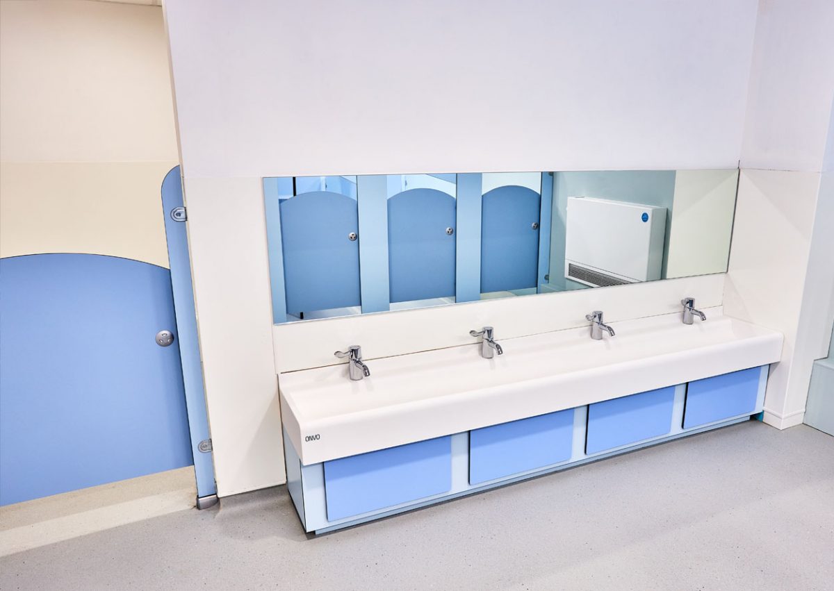 Latherwash 2N Curve - Washroom Products For Schools - ONVO