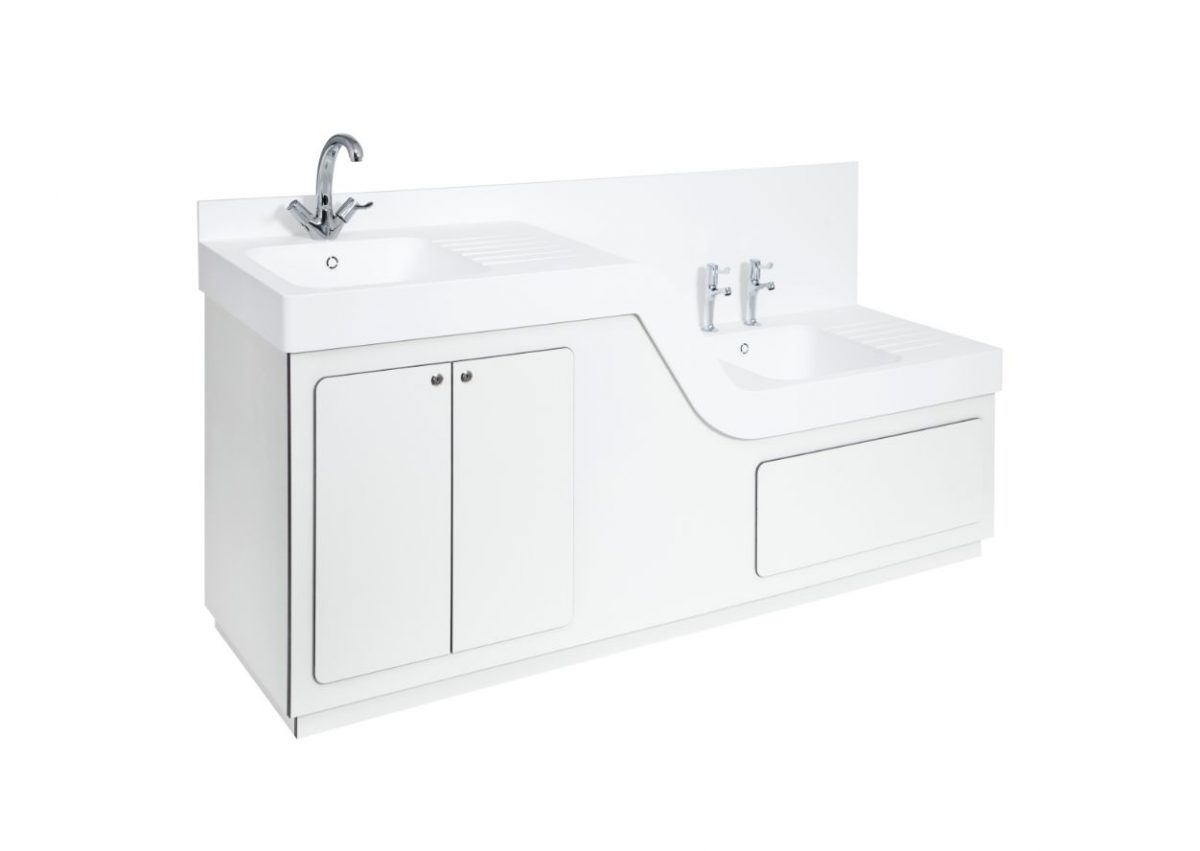 Hygienic washroom products - Wash Troughs For Schools - ONVO