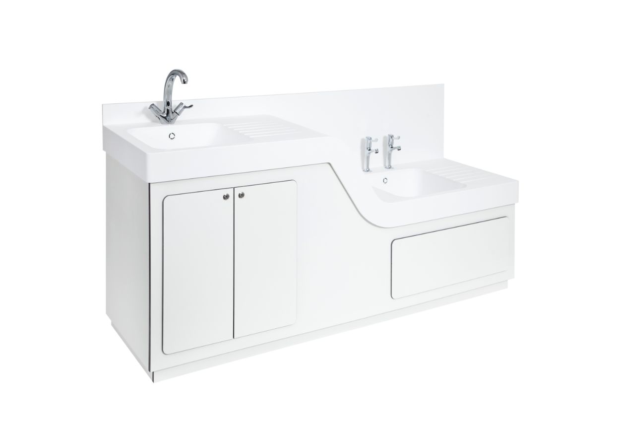 Hygienic washroom products - Wash Troughs For Schools - ONVO