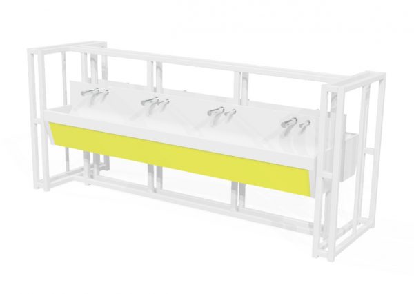 Hygienic washroom products - Wash Troughs For Schools - ONVO